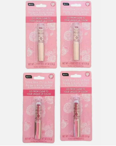 Lot of 4 B-Pure Rose Color Adapting Lip Balm, 0.1 oz. *SPECIAL* | eBay