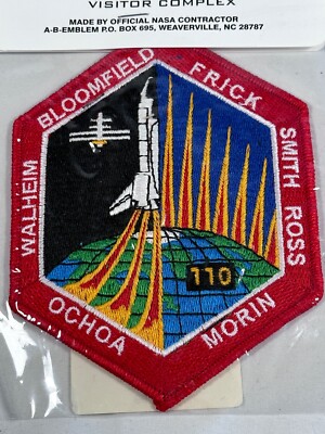 STS110 Space Shuttle Kennedy Space Center Patch New In Package | eBay