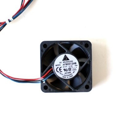 Fan, dc brushless afb0512hb dc12v 0.15a, 50x50x15mm | eBay