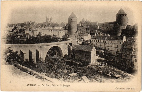 CPA Semur Pont Joly et le Donjon (1366860) | eBay