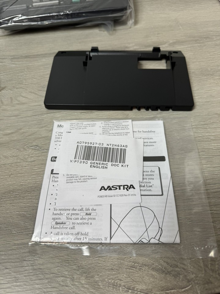 Aastra Telecom Model 390 Charcoal Analog Desk Phone - New in Box | eBay