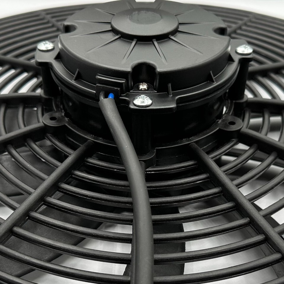 10-11 INCH 180W 12 VOLT STRAIGHT BLADE AUTO ELECTRIC ENGINE RADIATOR ...