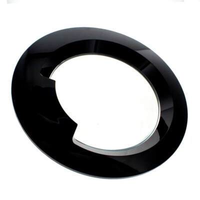 Indesit Washing Machine Black Door Frame & Glass Genuine | eBay UK