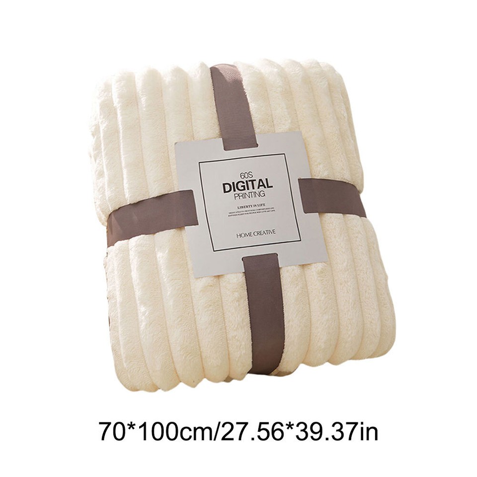 Fluffy Blankets Solid Color Faux Fur Throw Blanket Soft Nap Blankets ...