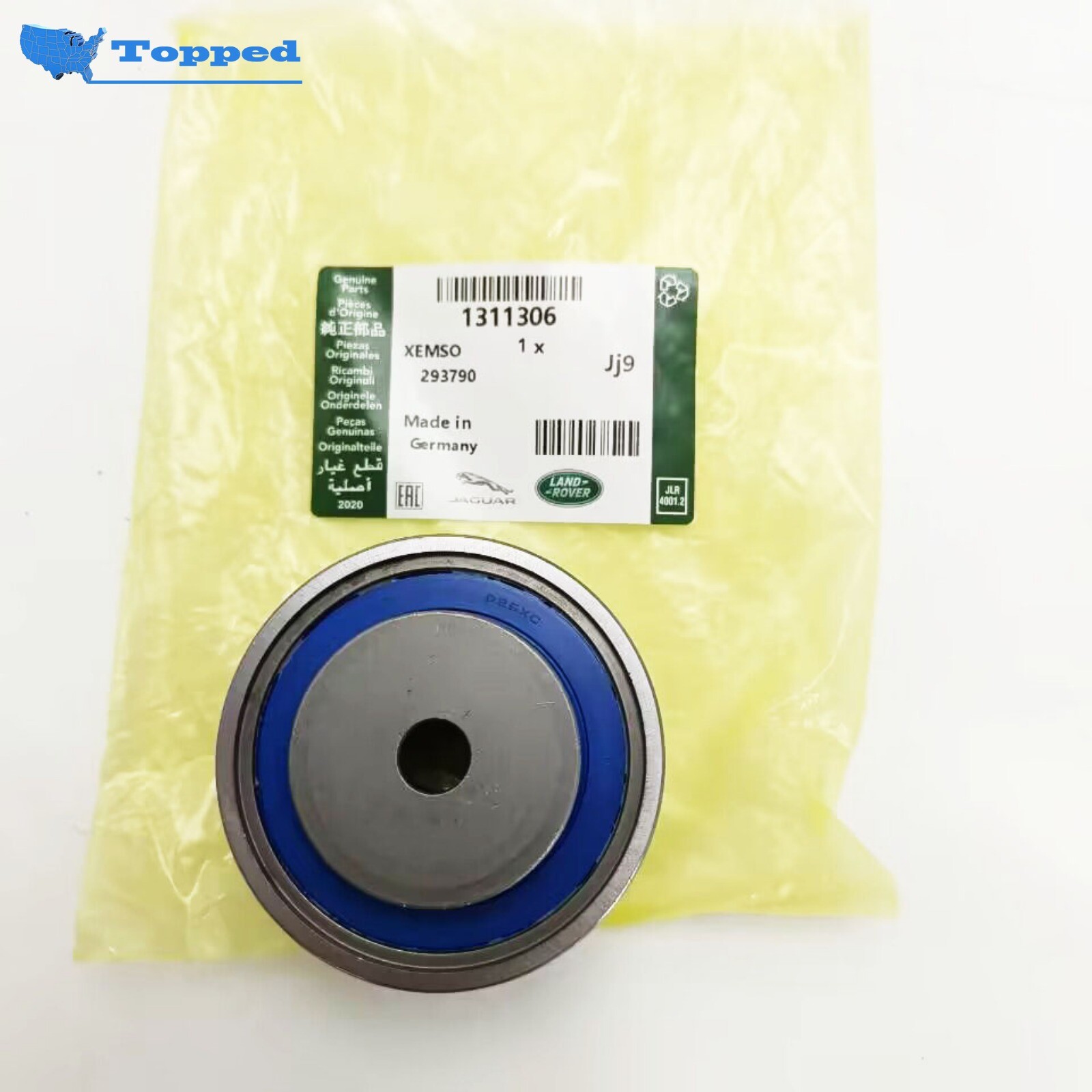 LR078913 1311306*2 For 3.0L V6 Jaguar Land Rover Timing Belt Idler Kit ...