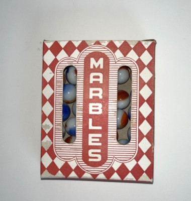 Vintage Victory Marbles Box With Original Marbles | eBay