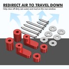 For Ford Fiesta ST Hatchback 2018+ MK8 Rear Wing Extension Wing Riser ...