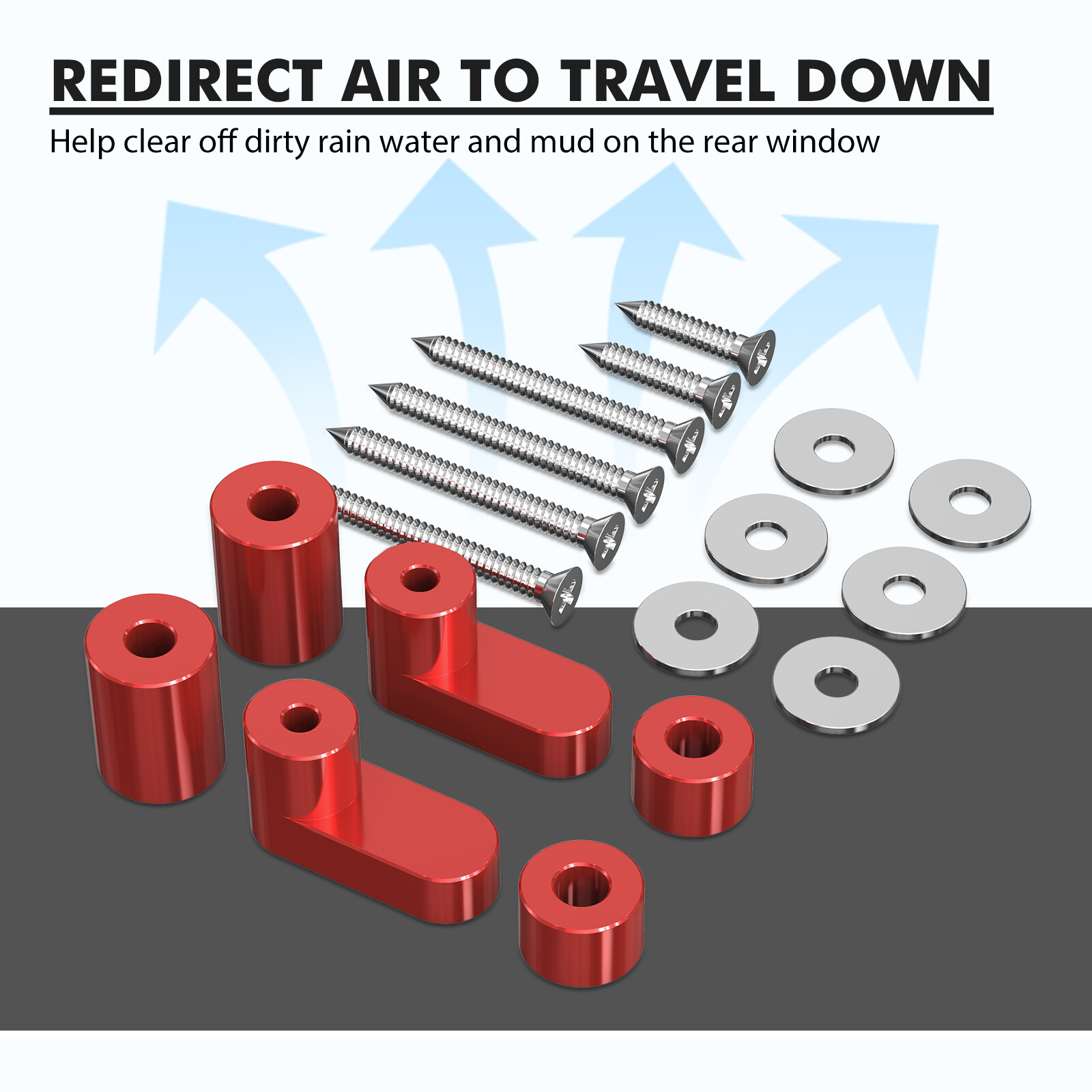 For Ford Fiesta ST Hatchback 2018+ MK8 Rear Wing Extension Wing Riser ...