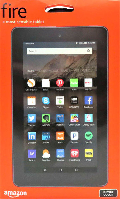 Amazon Fire (5th Generation) 8GB, Wi-Fi, Tablet - Black for sale online ...