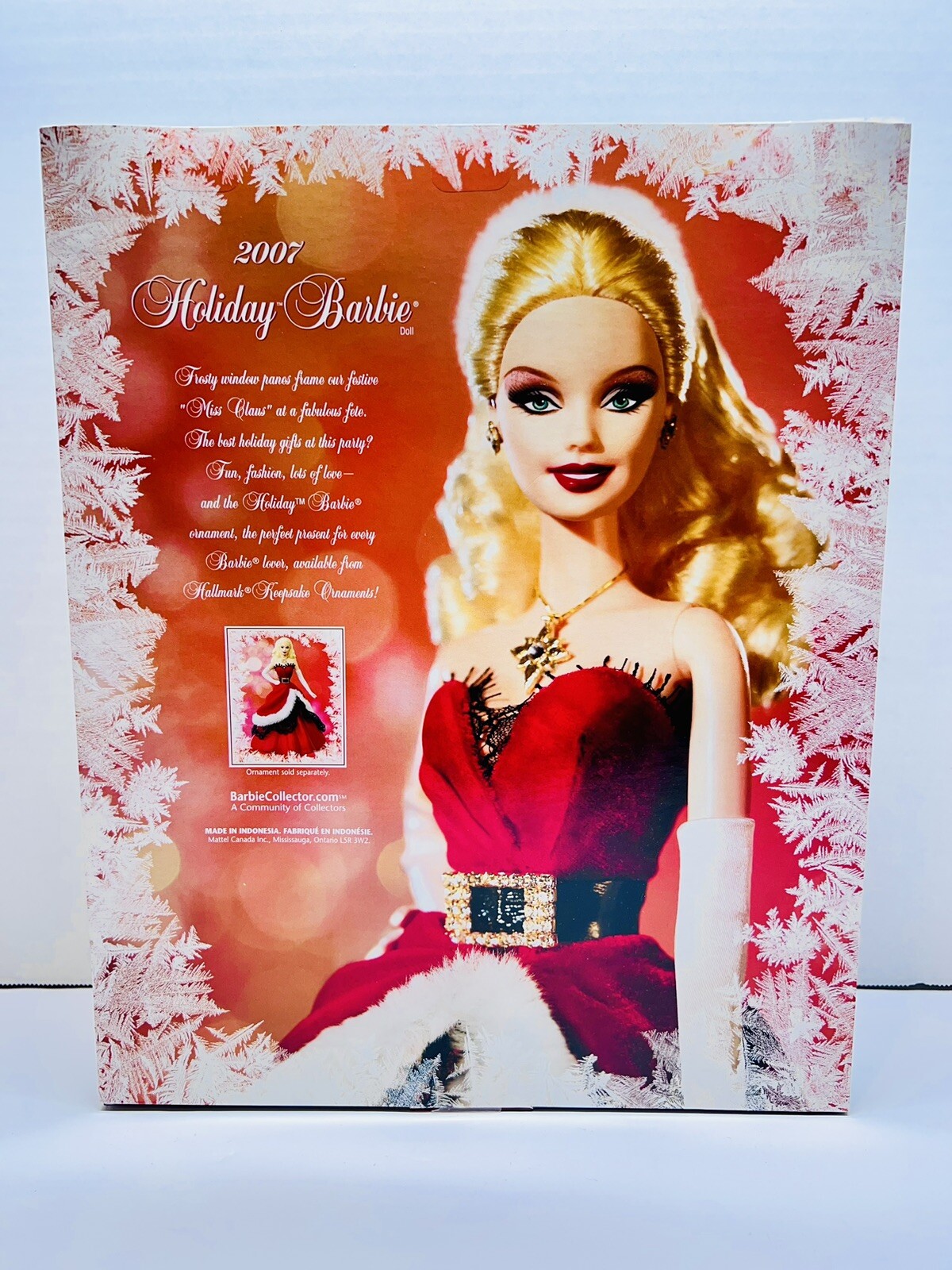 2007 Holiday Barbie Collector Edition K7958 Mattel Christmas Doll for ...