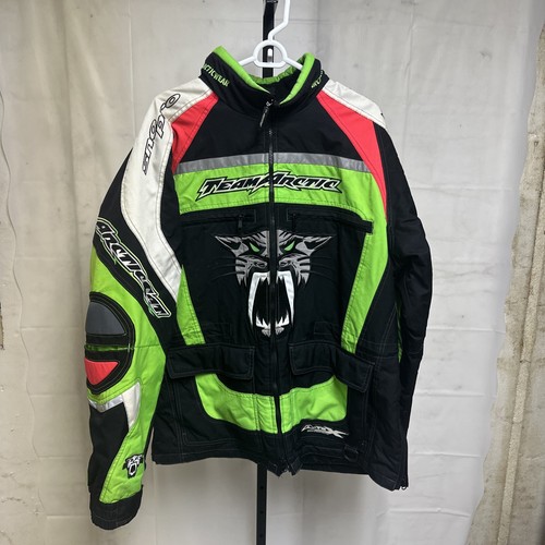 Vintage Team Arctic Wear Cat Snowmobile Jacket Sno Pro Racing SZ Large ...