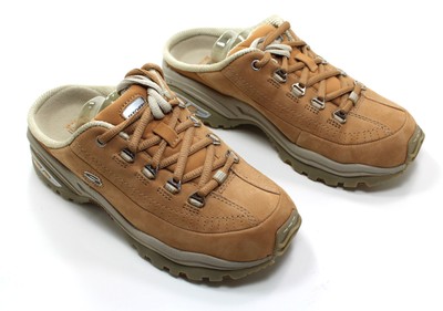 Y2K Skechers Sport Women's Tan/Wheat Suede Mules Size 8 NEW in Box ...