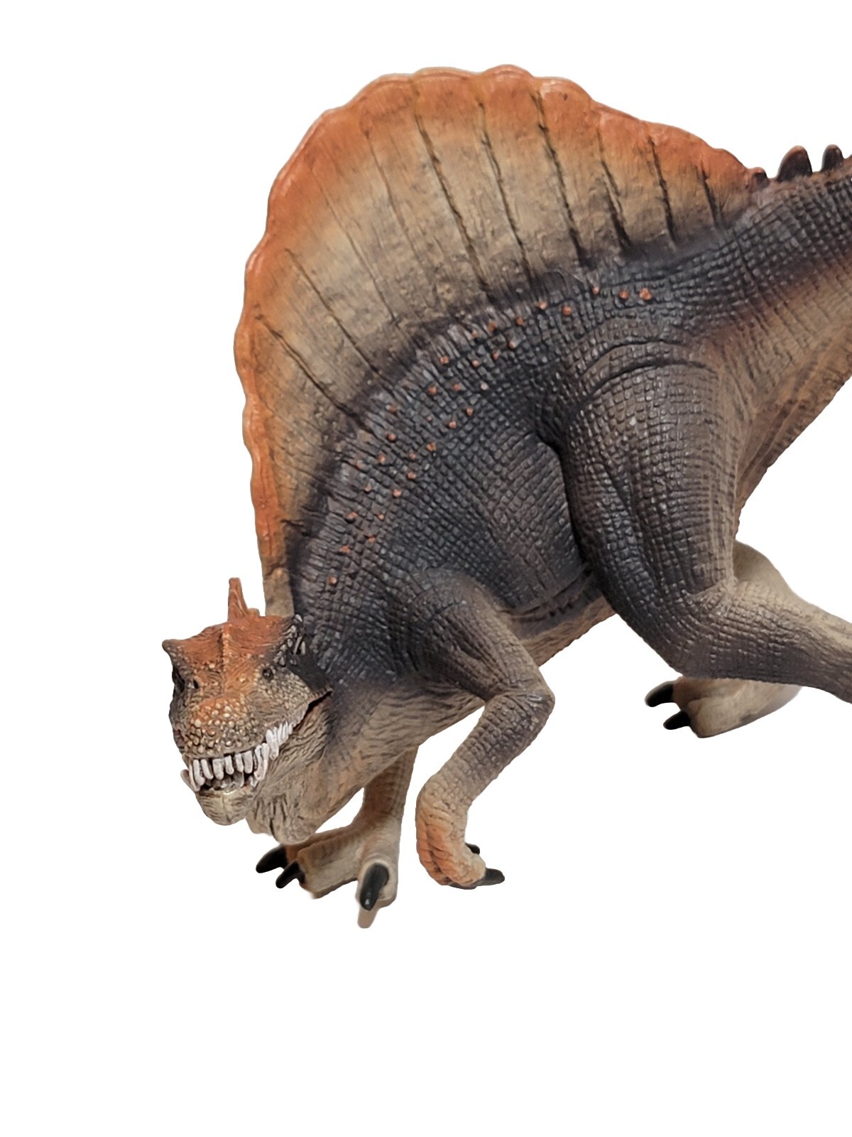 Schleich Spinosaurus Dinosaur 8" Orange Figure Movable Jaw | eBay