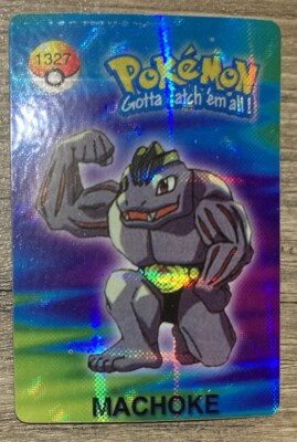 Pokemon Card - Machoke #1327 - Vending Machine - Holo | eBay