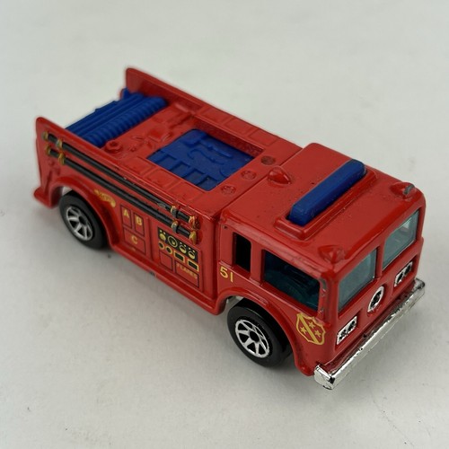 Rare Vintage 1976 Hot Wheels Fire Eater Engine #51 Fire Truck Die cast ...