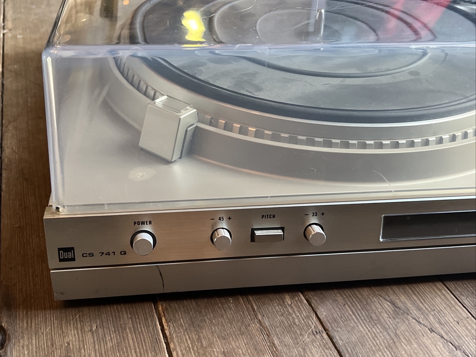 Dual CS 741 Q ULM Series Quartz Electronic Direct Drive Turntable ...