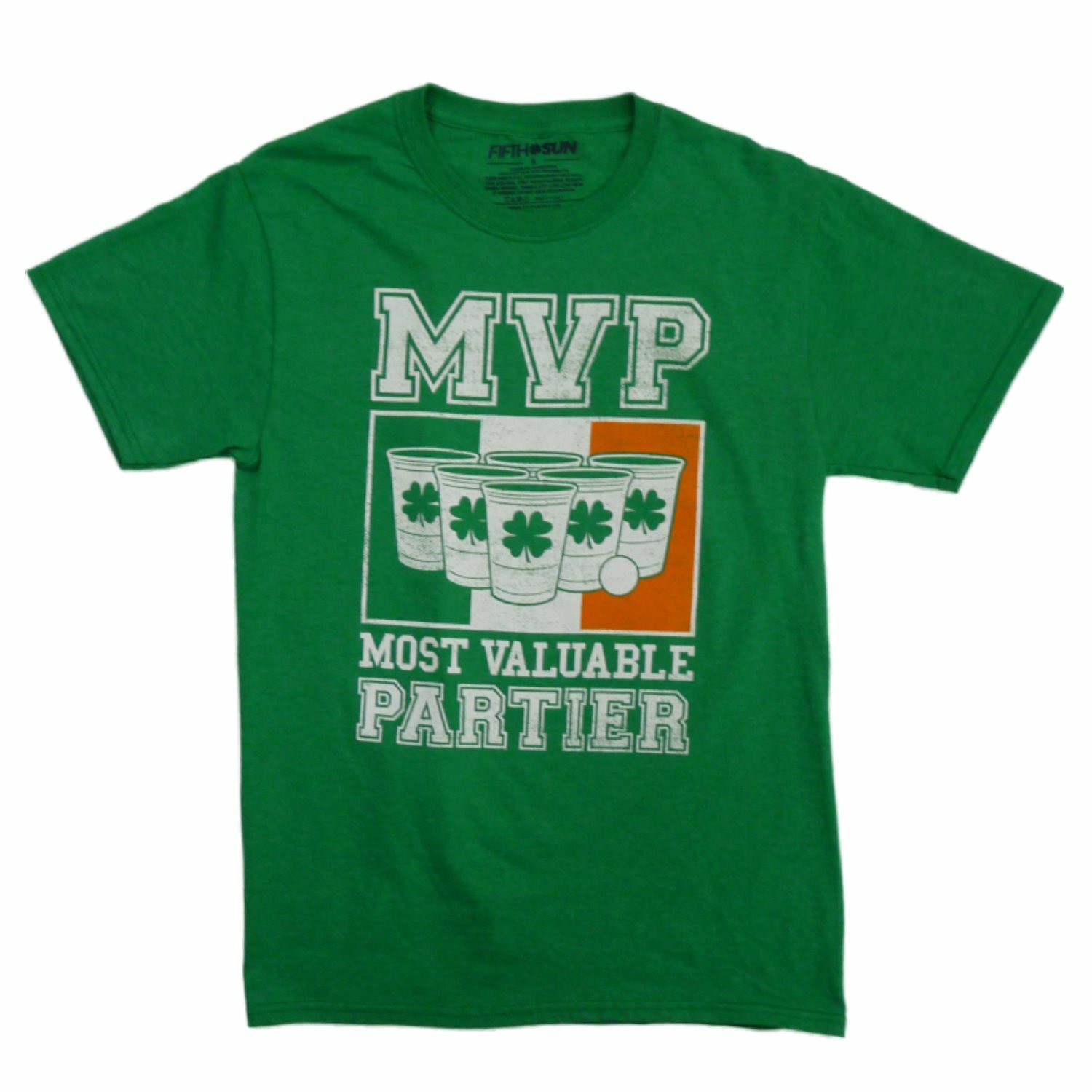 Mens Green Saint Patrick's Day T-Shirt Most Valuable Partier Shirt | eBay