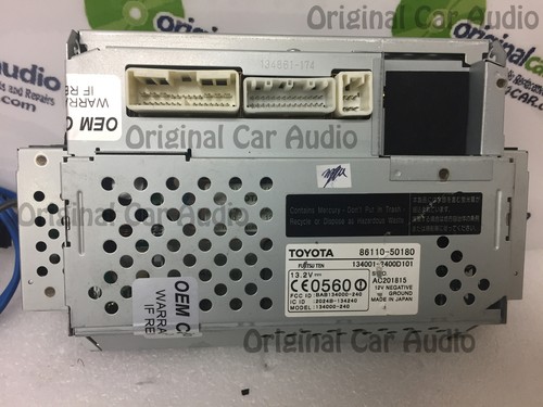 Lexus LS430 Navigation GPS System Information Display Screen Monitor ...