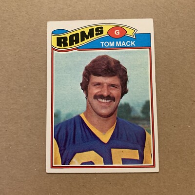 1977 Topps Tom Mack # 265 Los Angeles Rams Football Card NFL LA | eBay