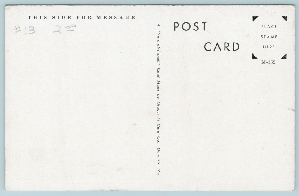 Marion NC~Shrubs & Trees, Almost As Tall As The Courthouse 1940s (Now ...