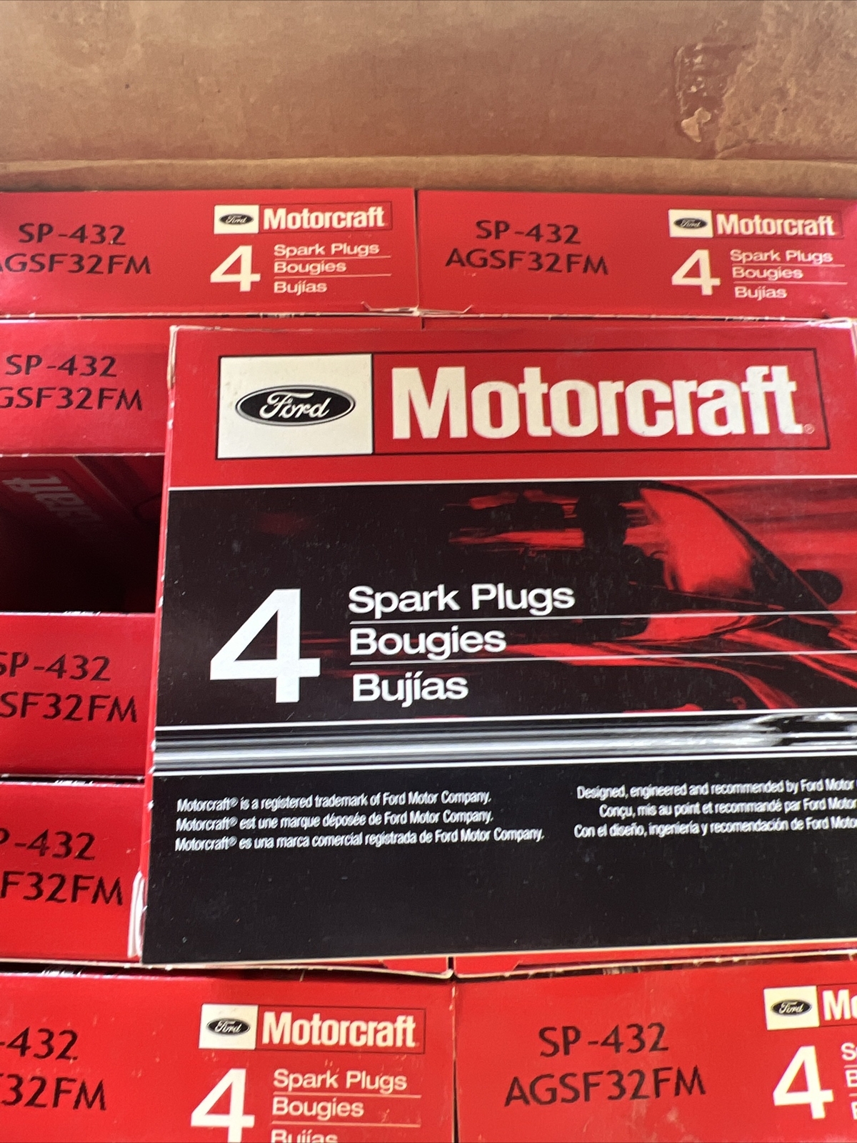 Spark Plug Motorcraft SP-432 -AGSF32FM LOT of 24 pack ford lincon and ...