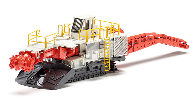 Conrad FOR SANDVIK MT720 Tunneling Roadheader 1/50 DIECAST Truck Pre ...