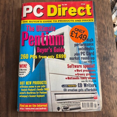 PC Direct Magazine - May 1996 - Pentium Buyers Guide - Microtek ...
