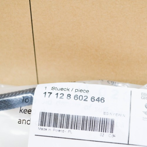 OEM BMW 5 G30 INTAKE SYSTEM EXPANSION TANK PIPE 17128602646 GENUINE | eBay