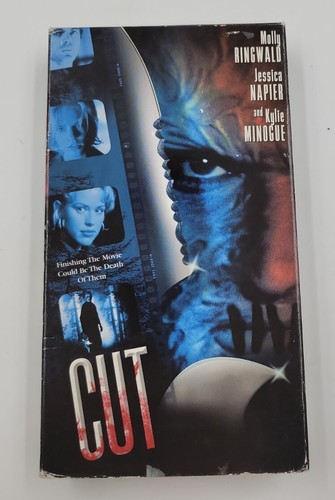 Cut VHS (2000) Horror TriMark Home Video Vintage HTF 31398764236| eBay