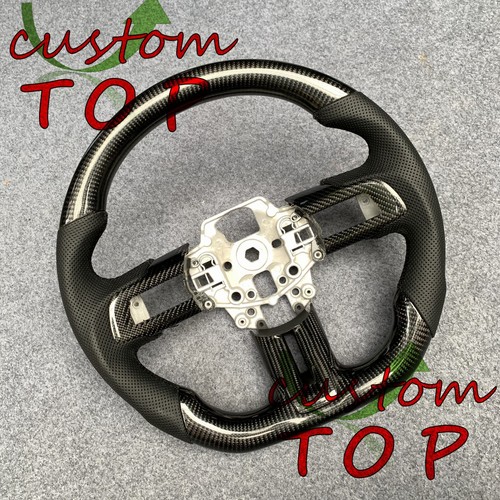 Fit For Ford Mustang Shelby GT350 2015 2016 2017 Carbon Fiber Steering ...