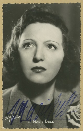 Marie Bell (1900-1985) - Actrice française - Jolie photo-carte signée ...