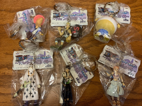 One Piece Keychain Figures Set of 6 Banpresto | eBay