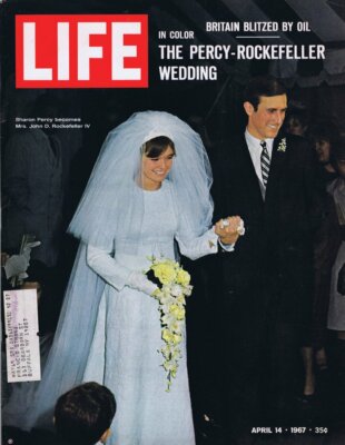 ORIGINAL Vintage Life Magazine April 14 1967 Sharon Percy - Rockefeller ...