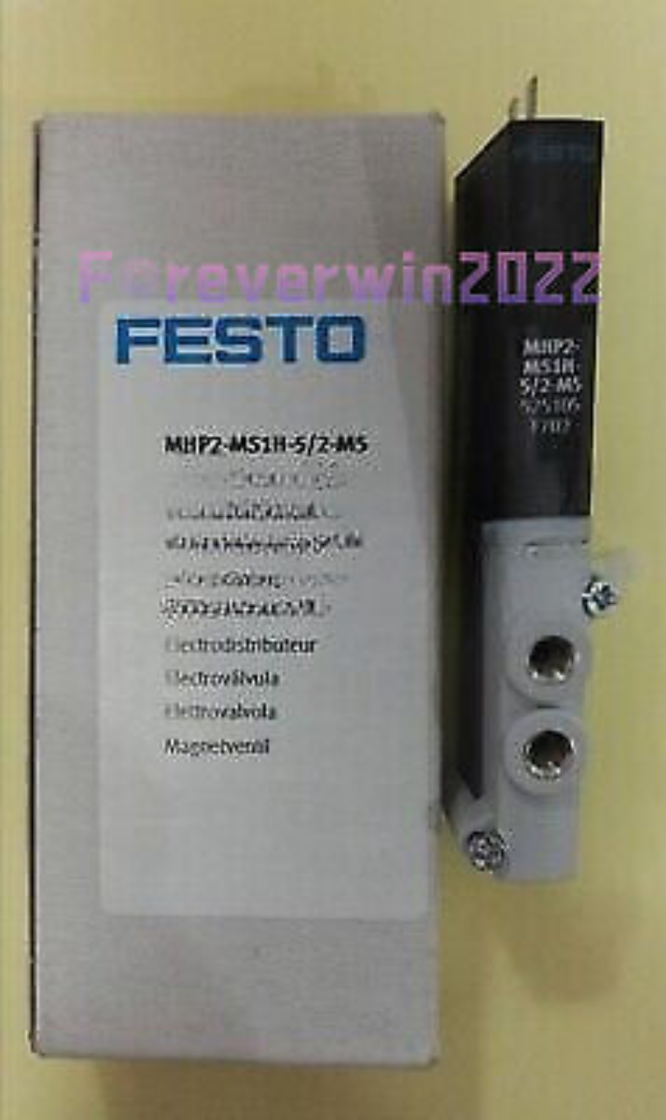 Festo MHP2-MS1H-5/2-M5 525105 Solenoid Valve 1PC for sale online | eBay