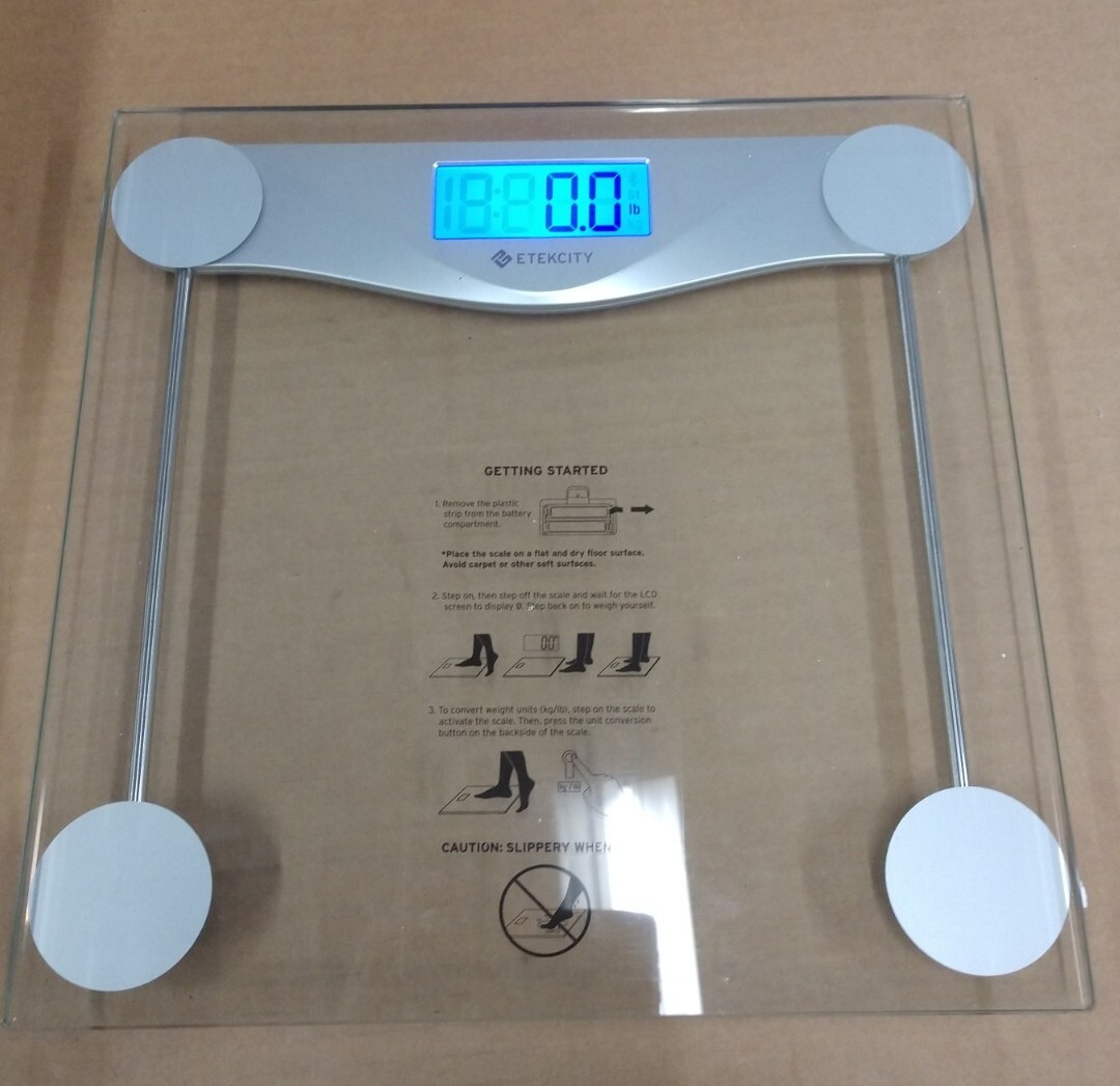 Etekcity - Digital Body Weight Scale - Model EB4074C - Open Box | eBay