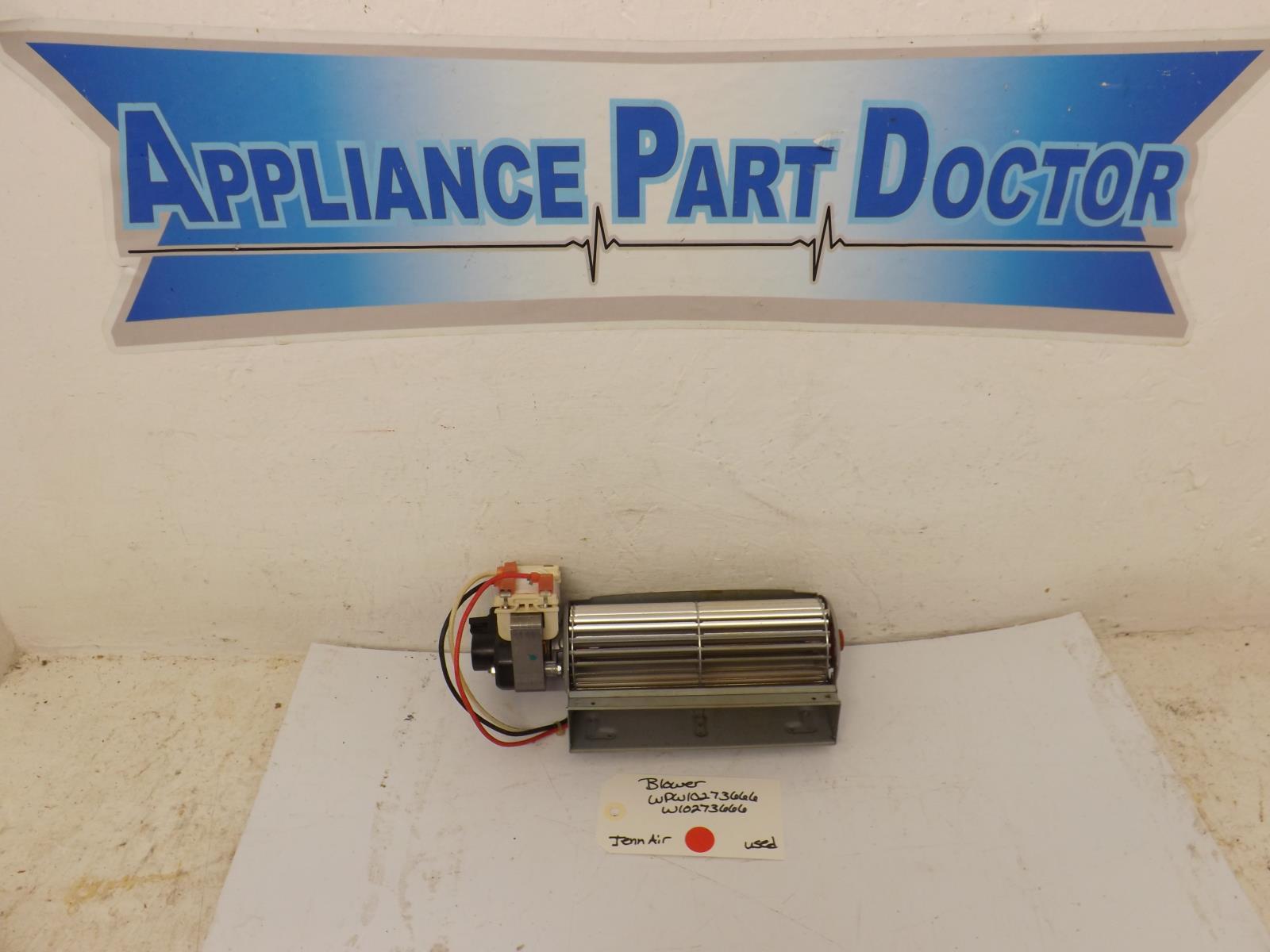 Jenn Air Range WPW10273666 W10273666 Blower Used | eBay