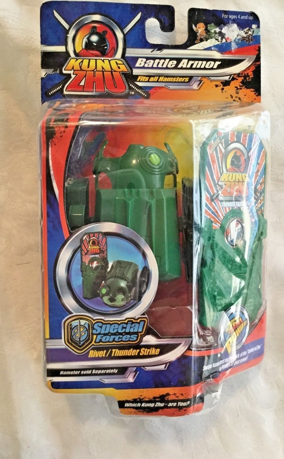 Kung Zhu Battle Armor For Hamsters Special Forces Rivet Thunderstrike ...