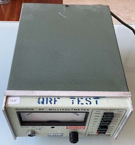 Boonton RF Millivolt Meter Model 92B No Probe Powers On As Is | eBay