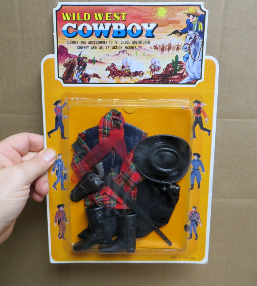 VINTAGE GI JOE 1964:MEGO LJN FIGHTING YANK: WILD WEST COWBOYSET OF 4 ...