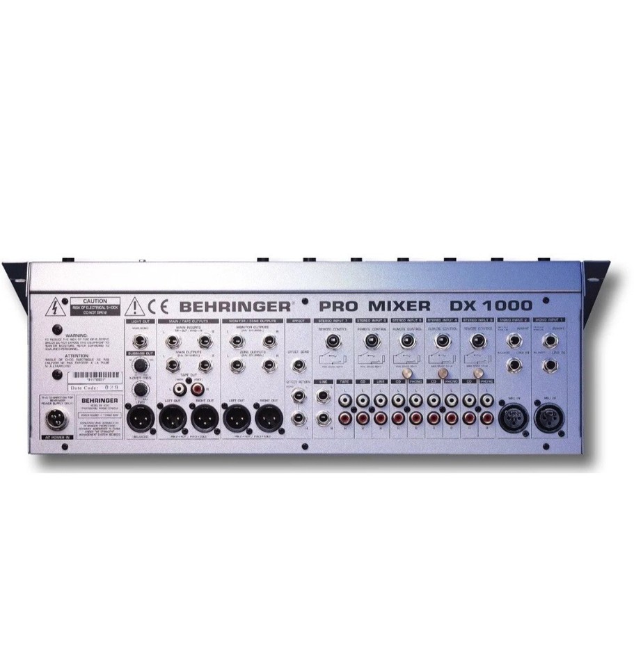 BEHRINGER PRO DJ-MIXER DX1000 COLOR SILVER ***BRAND NEW IN BOX**** | eBay