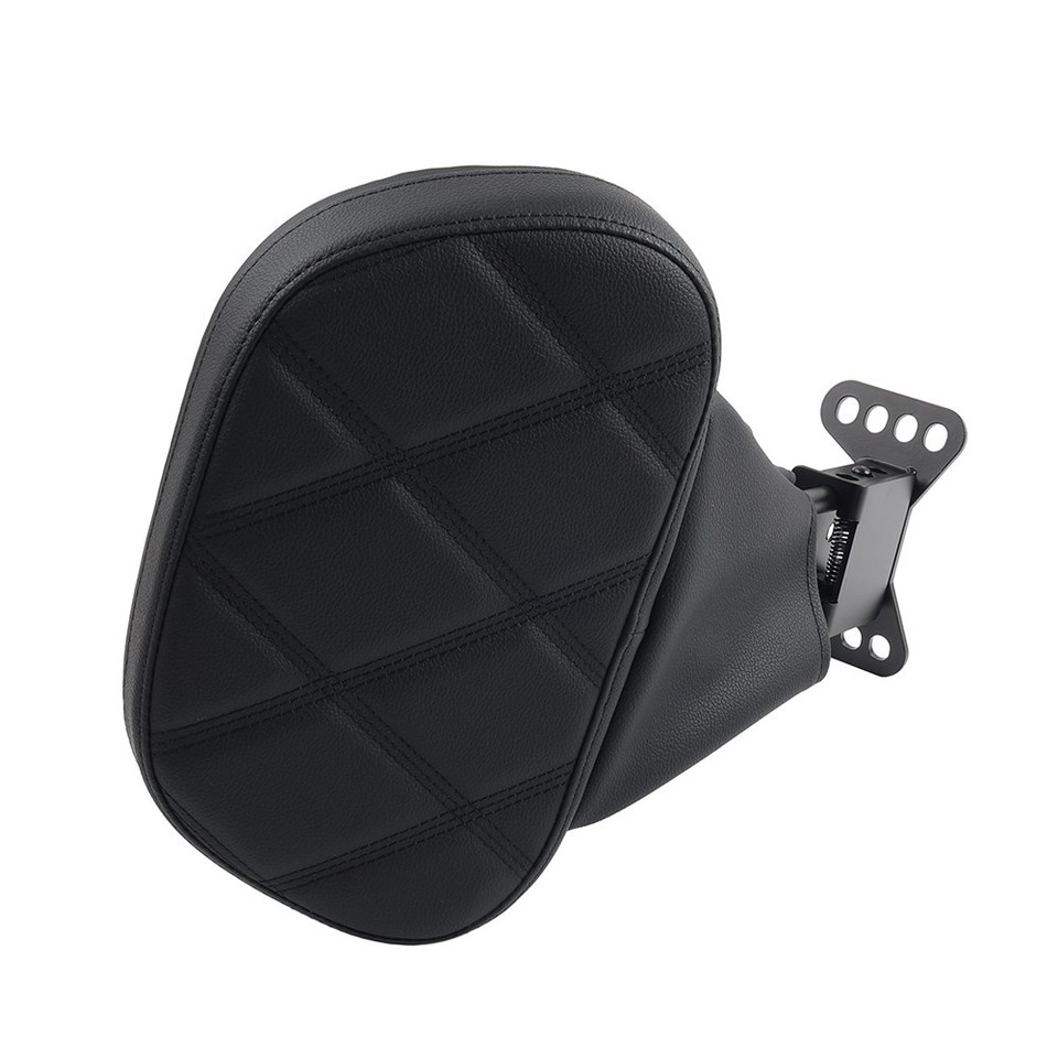 Adjustable Driver Rider Backrest Pad For Harley Street Glide Road King ...