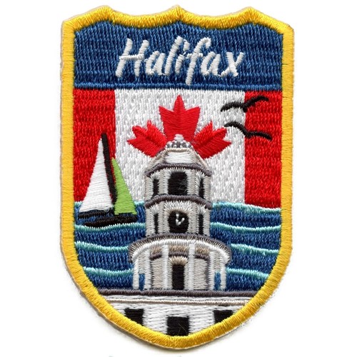 Halifax Canada Shield Embroidered Iron On Patch | eBay