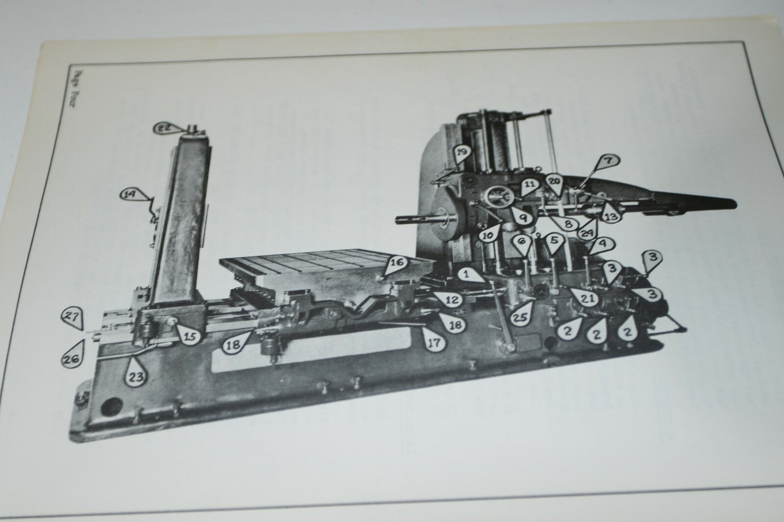 Bullard Universal Horizontal 4" 5" Boring Mill Operations Manual | eBay