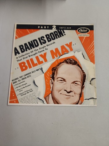 Bill May - A Band is Born part 2 - Capitol (45RPM 7”)(AA96) | eBay