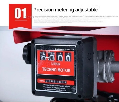 Gasoline Electric Pump Automatic High Power Fuel Gun Metering Fuel ...
