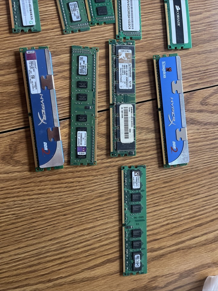 Random assortment of DDR2 memory (not tested 1gb sticks | eBay