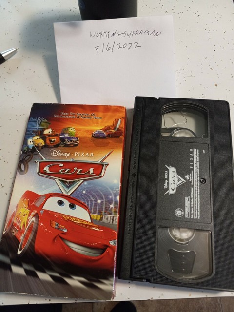 Disney Pixar Cars VHS Unopened Extremely RARE 2007 for sale online | eBay