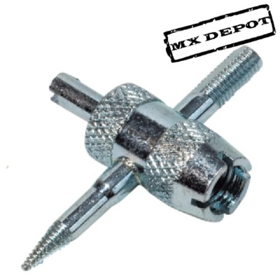 MOTORCYCLE INNER TUBE VALVE TOOL 4 IN 1 MULTI USE VALVE REPAIR TOOL ...