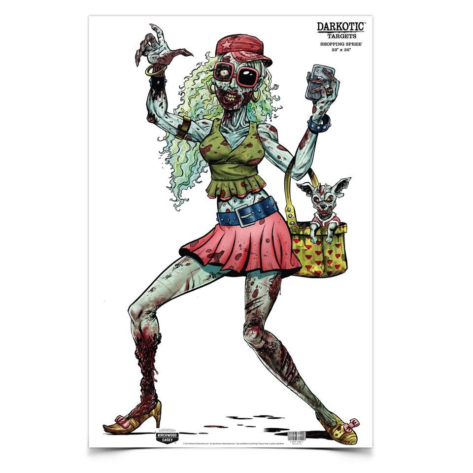 Printable Shooting Targets Zombie