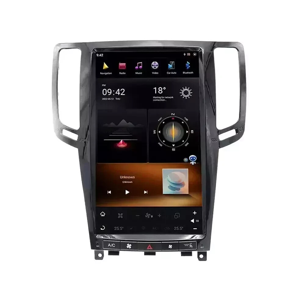 14.4" Android Tesla Vertical Screen For Infiniti G35 G37 2007-2013 Car ...